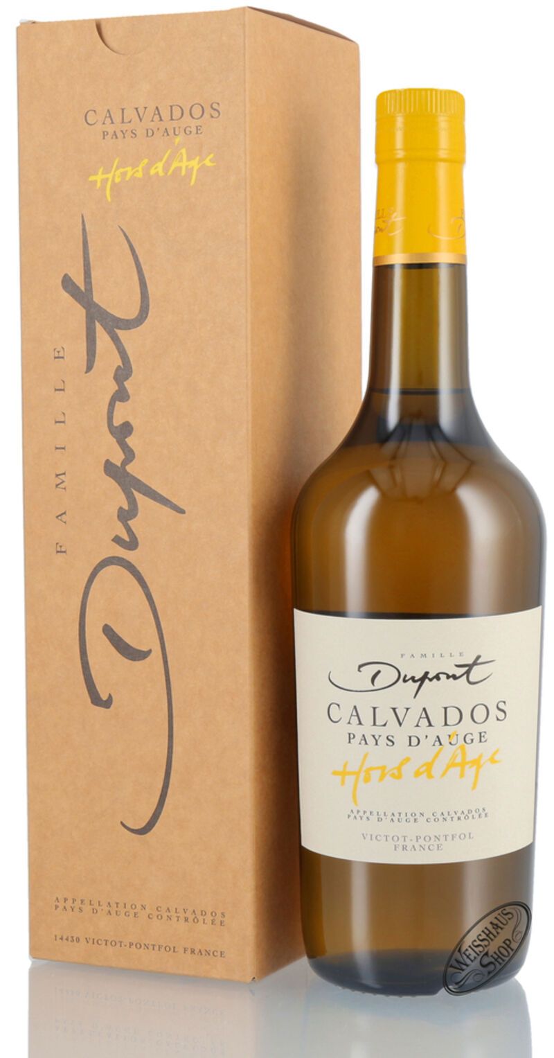 Dupont Pays d'Auge Hors d'Age Calvados 42% vol. 0,70l | Weisshaus Shop